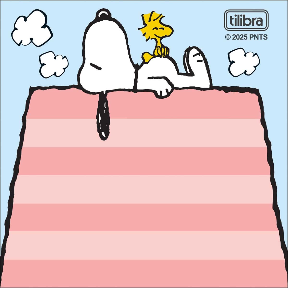 Bloco Adesivo Tili Notes Snoopy 76X76MM 50 Folhas - Snoopy - Escritório ...