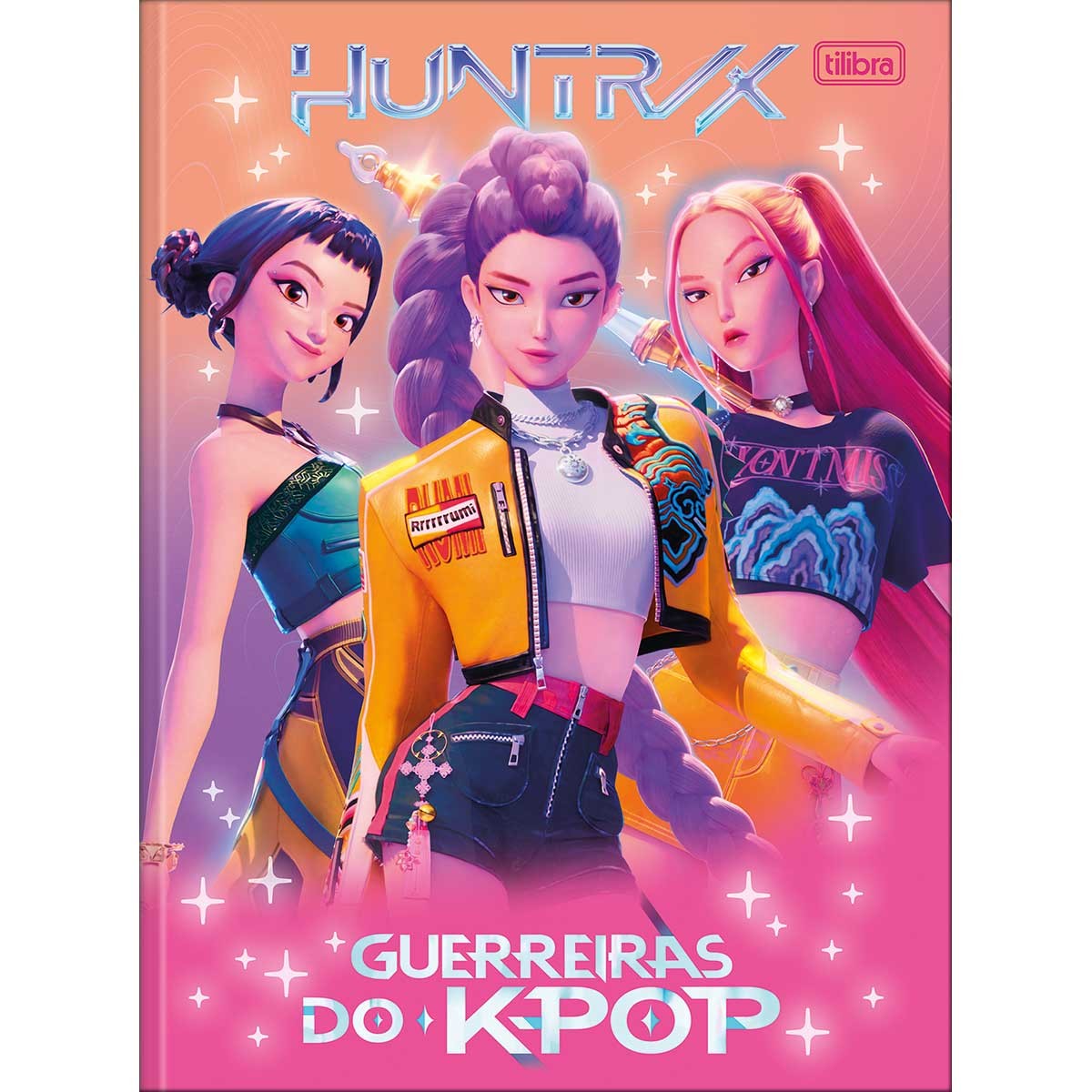 Caderno Brochura Universitário Guerreiras do K-Pop 80 Folhas - Guerreiras do Kpop - Cadernos ...