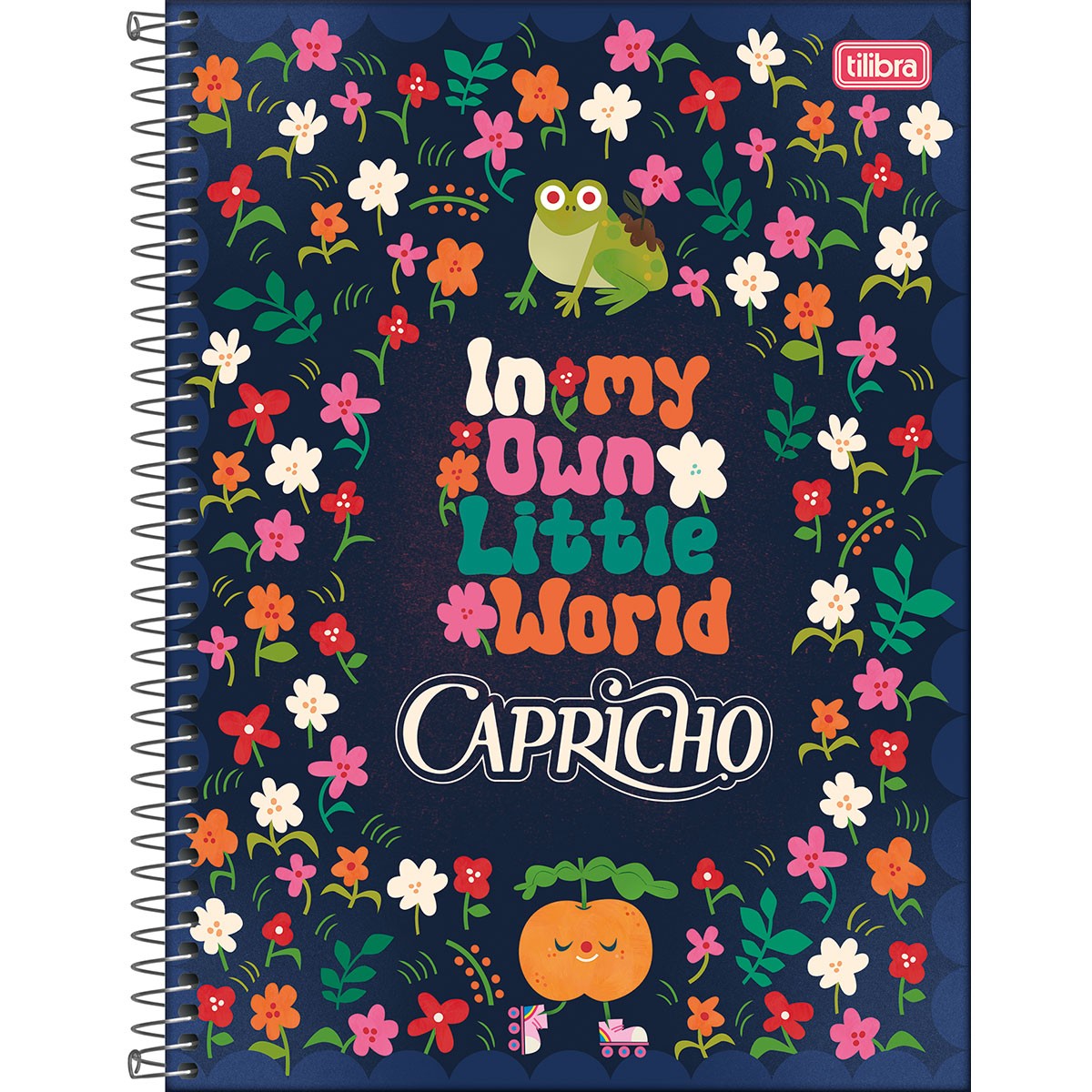 Caderno Capa Dura Universitário Capricho Fit 1 Matéria 80 Folhas ...