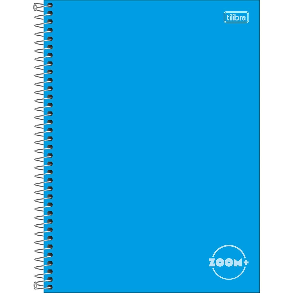 Caderno Espiral Capa Dura Universitário 1 Matéria Zoom+ Azul 96 Folhas ...