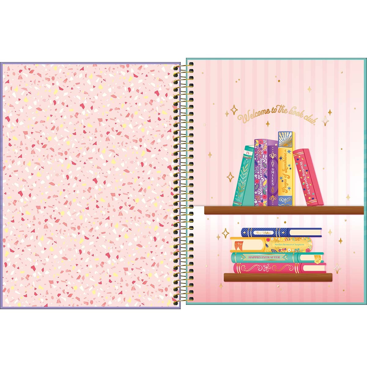 Caderno Espiral Capa Dura Universitário 10 Matérias Bookland 160 Folhas ...