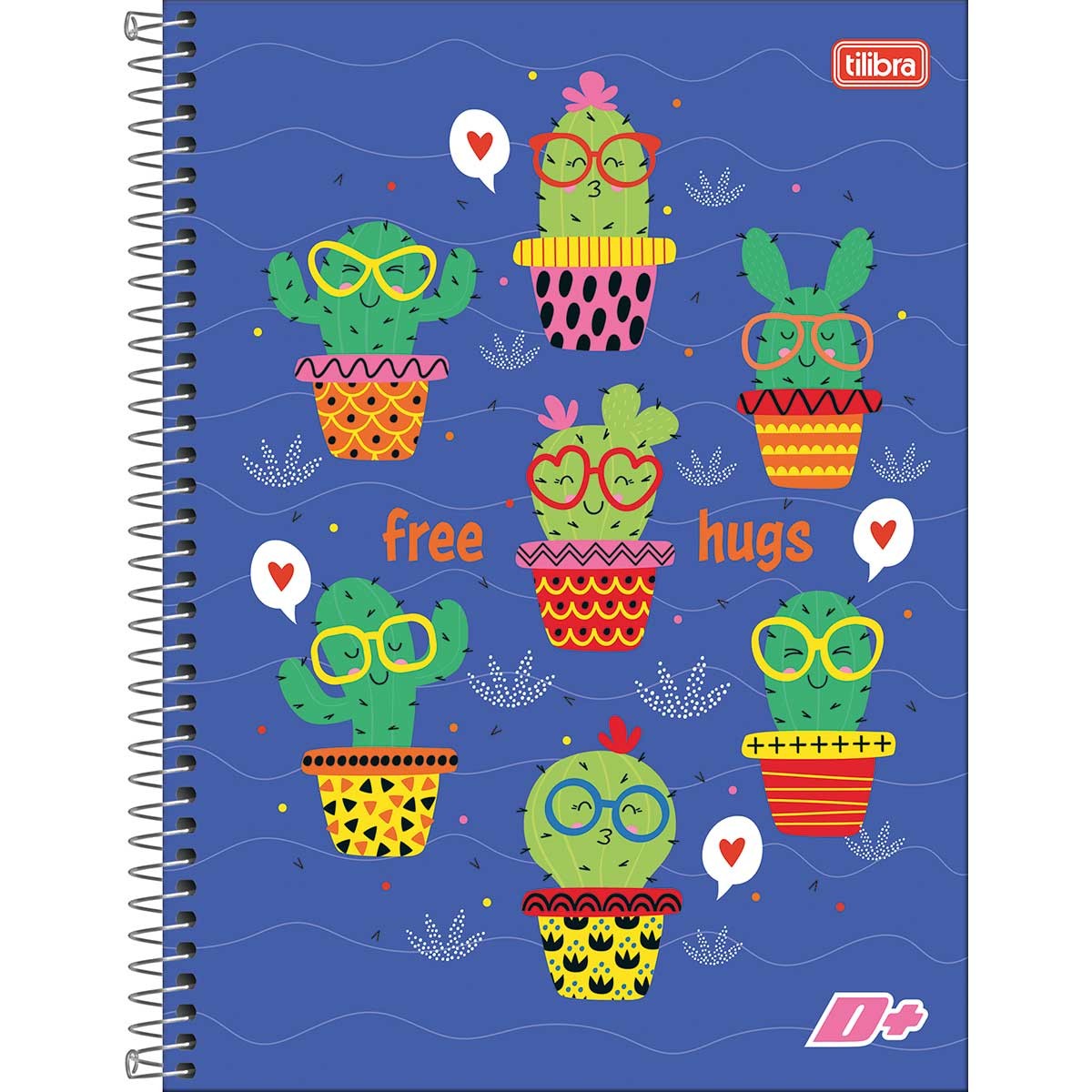 Caderno Espiral Capa Dura Universitário 12 Matérias D Feminino 240
