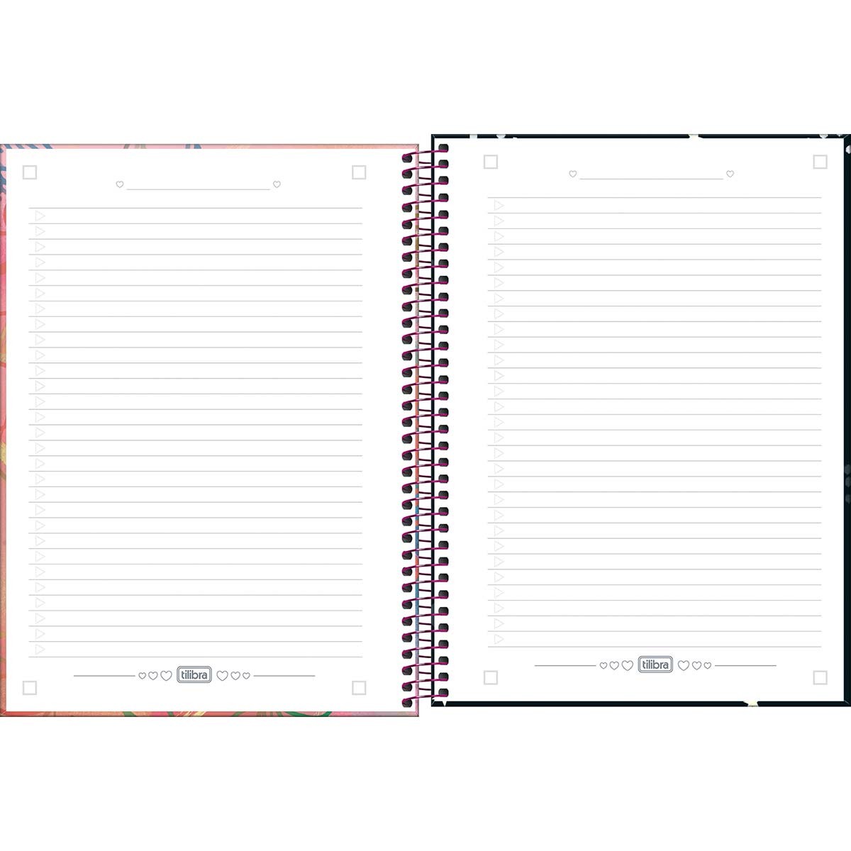 Caderno Espiral Capa Dura Universitário Connect 1 Matéria Capricho 80 ...