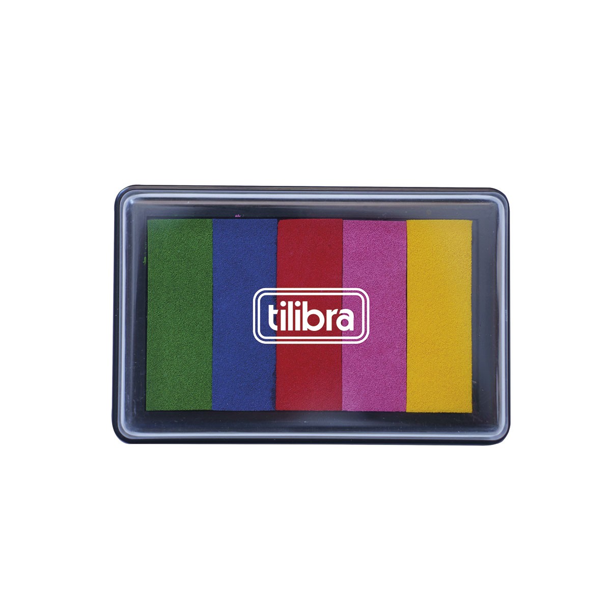 Carimbeira Degradê Colors 5 Cores - Tilibra - Escolar, Carimbo - Tilibra