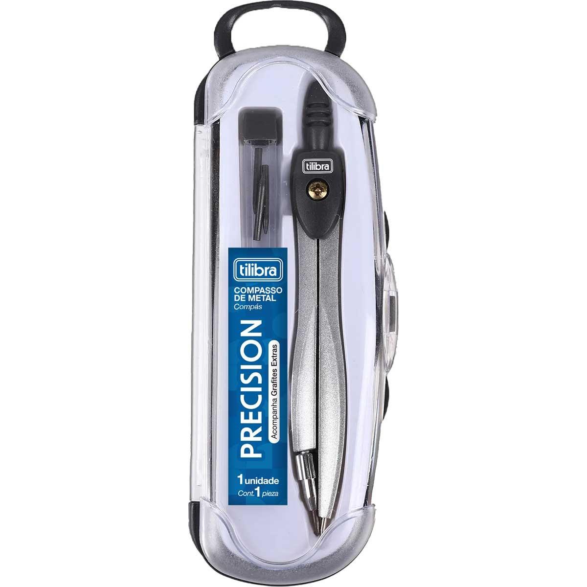 Compasso Escolar sem Tira-Linha Precision com Estojo - Tilibra ...