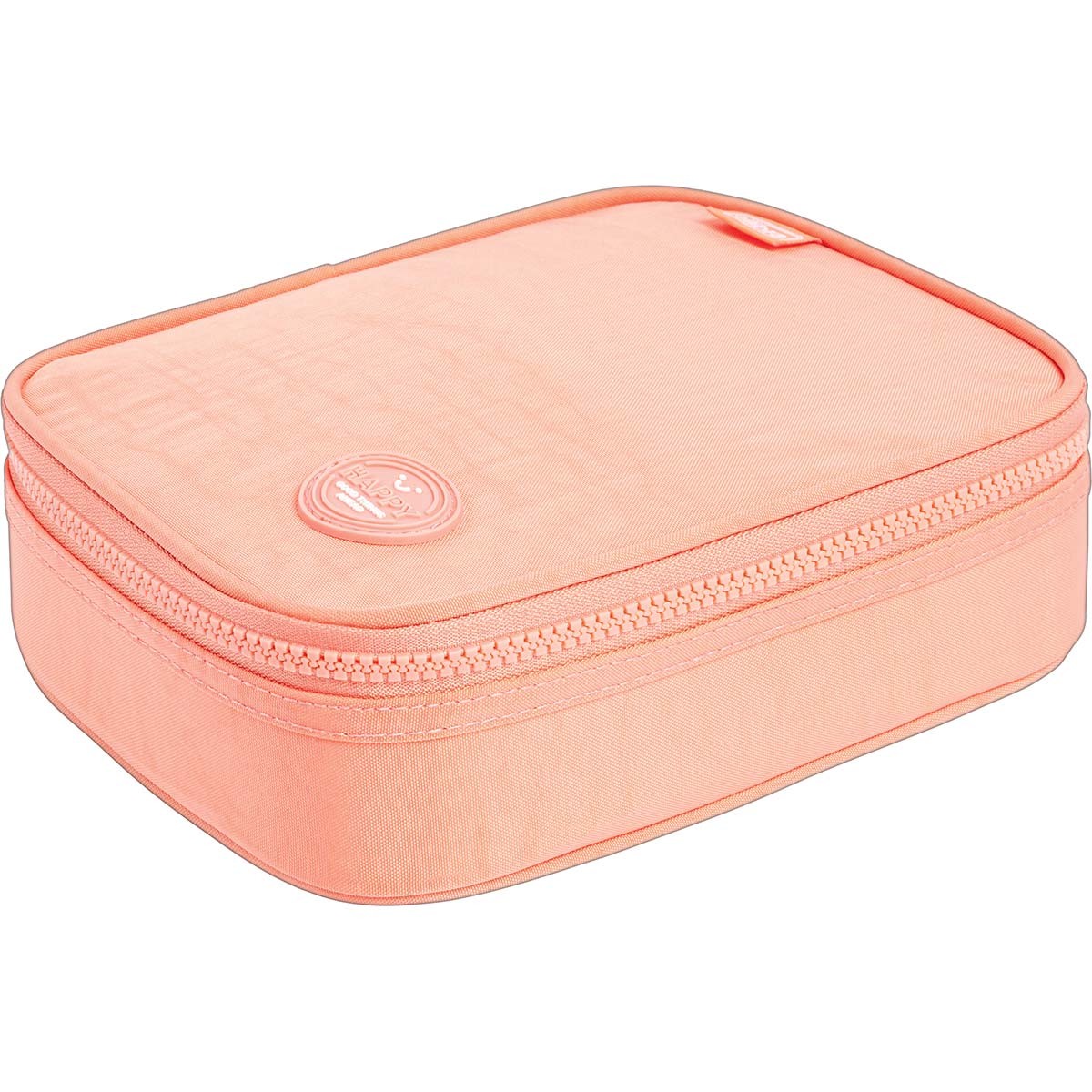Estojo Box Happy Salmão - Happy - Mochilas e Estojos, Estojo - Tilibra