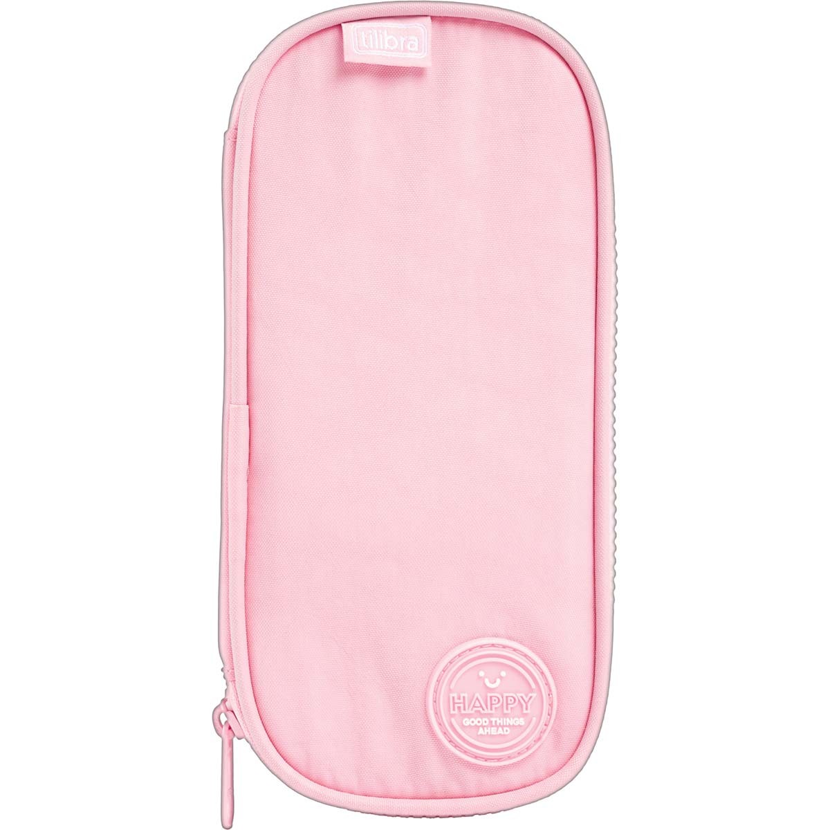 Estojo Minibox Happy Rosa - Happy - Escolar, Estojo - Tilibra