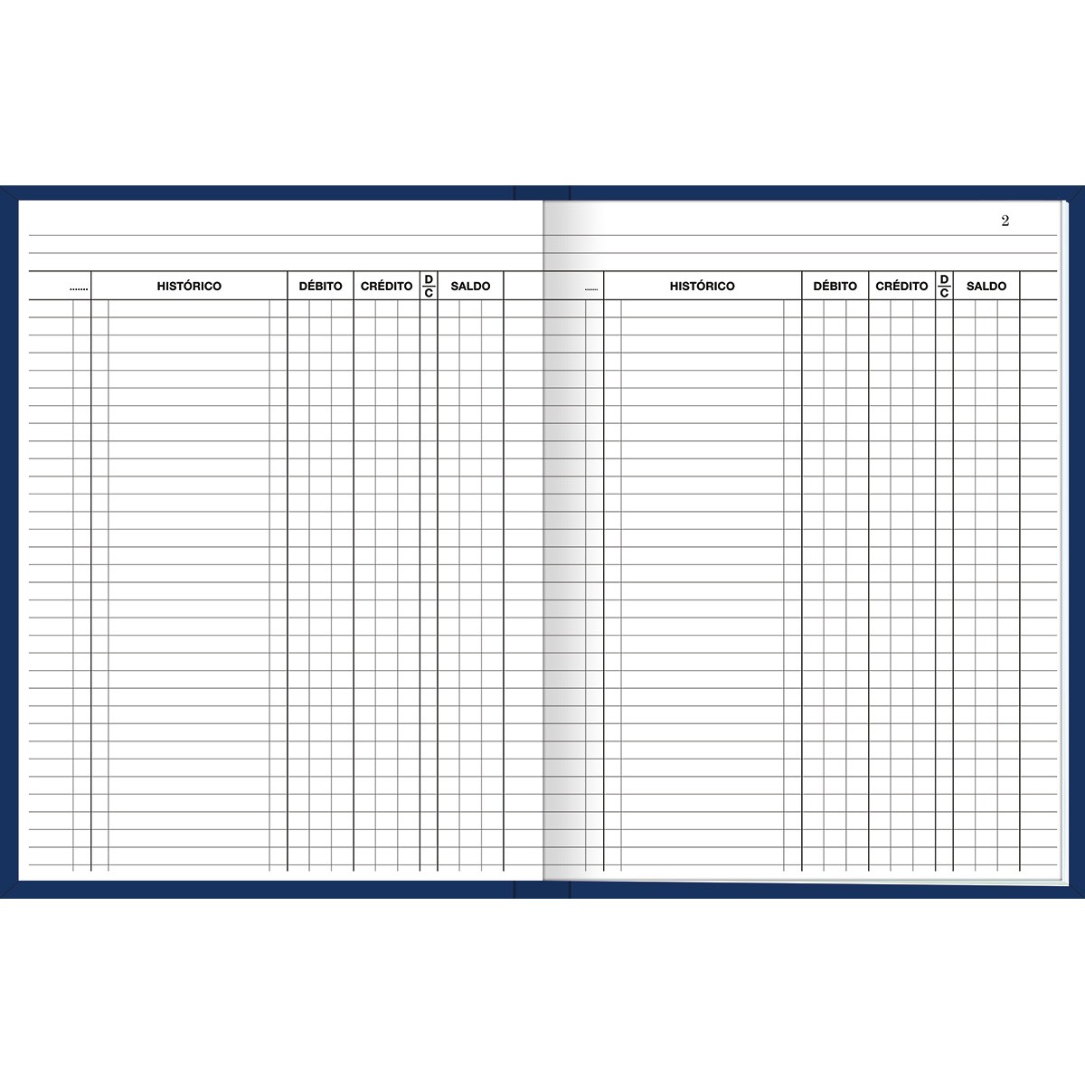 Livro Conta Corrente Capa Dura Grande 50fls - Tilibra - Escritório ...