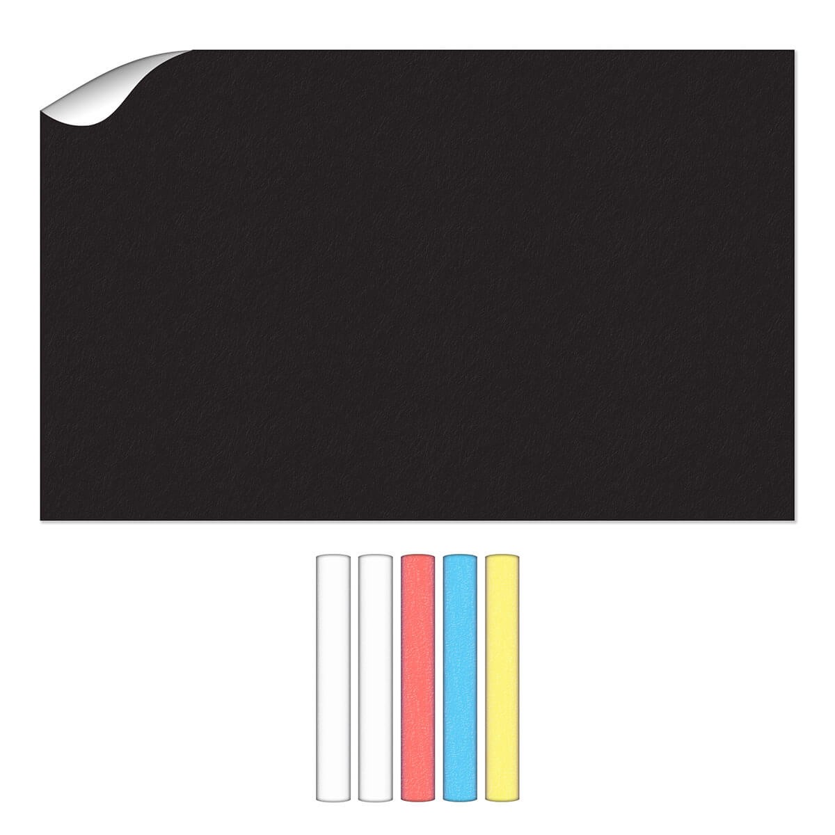 Lousa Adesiva Preta 60x100cm - Tilibra - Escritório, Quadro Branco - Tilibra