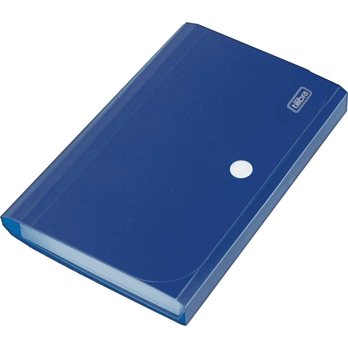 Pasta Sanfonada Polipropileno A4 12 Divisões Color Azul - Tilibra ...