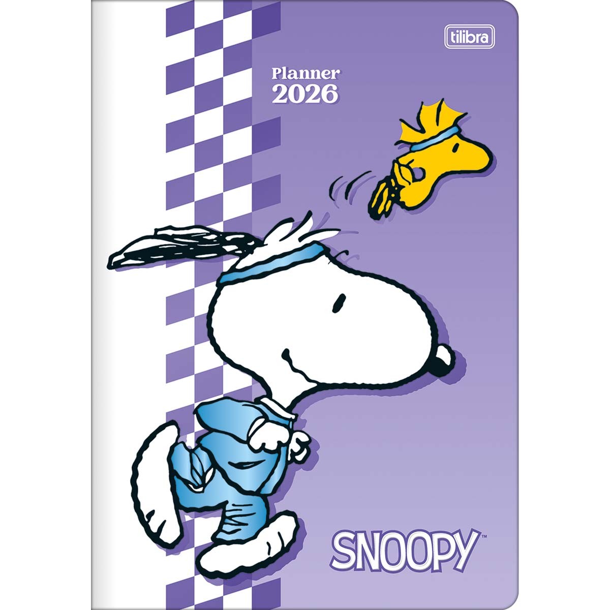 Planner Grampeado 17,8 x 25,4 cm Snoopy 90 G 2026 - Snoopy - Agendas, Planner - Tilibra